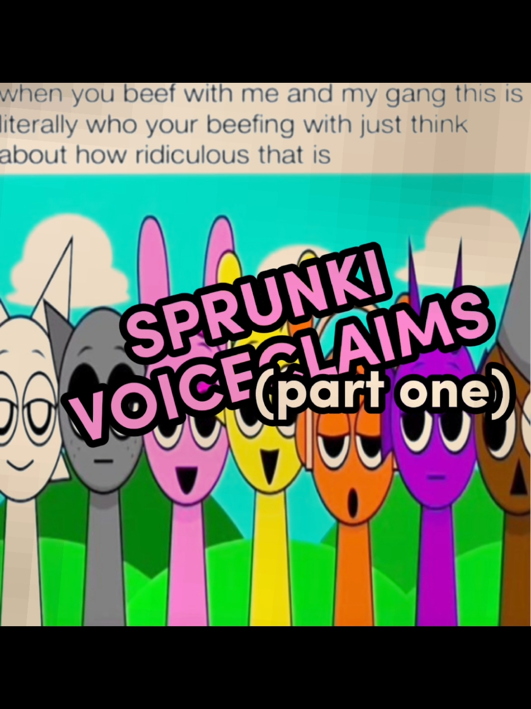 my sprunki voiceclaims headcanons lol | Steria💫 (@staerie_)