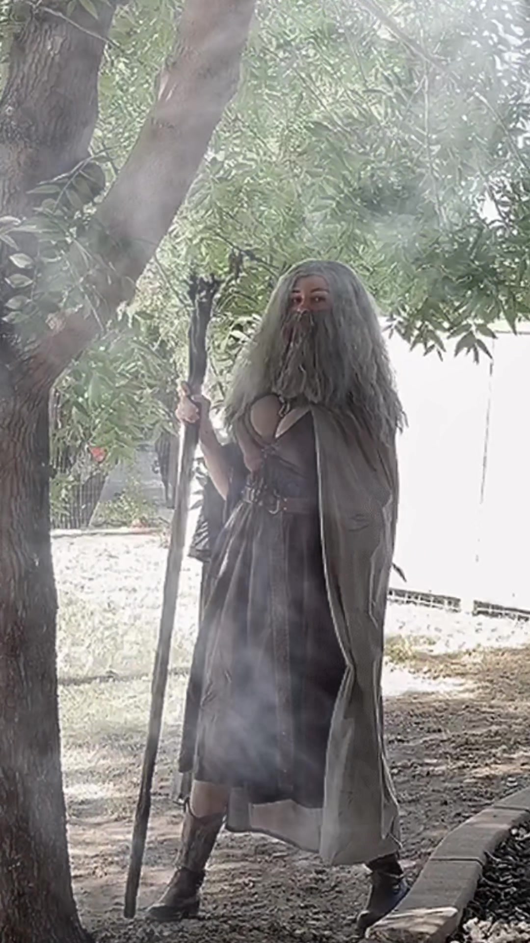 Pov: big naturals gandalf appears to | sunny ray (@cyberkitty.xo)