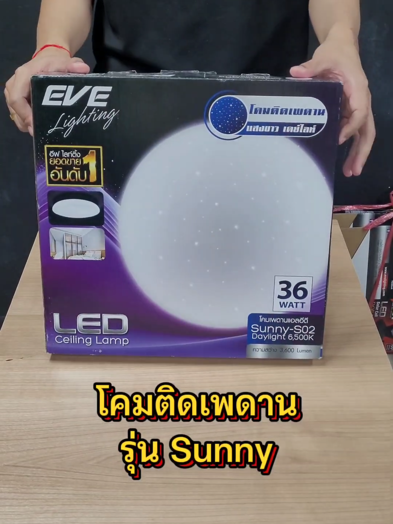 โคมติดเพดาน LED Ceiling Lamp Sunny รุ่น | EVE Lighting (@eve.lighting ...
