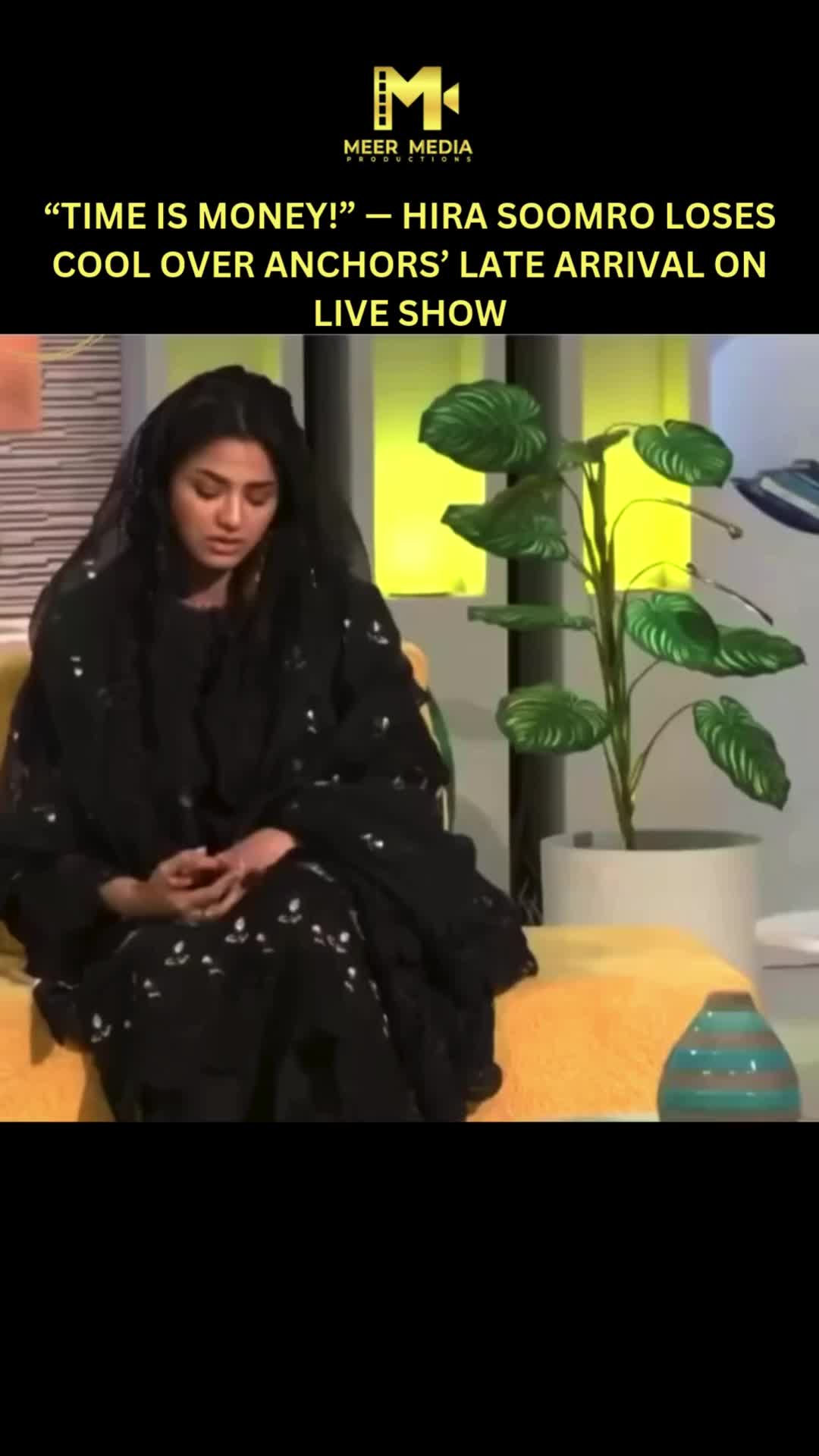 Pakistani actress Hira Soomro, known | Meer Media Productions (@meer ...