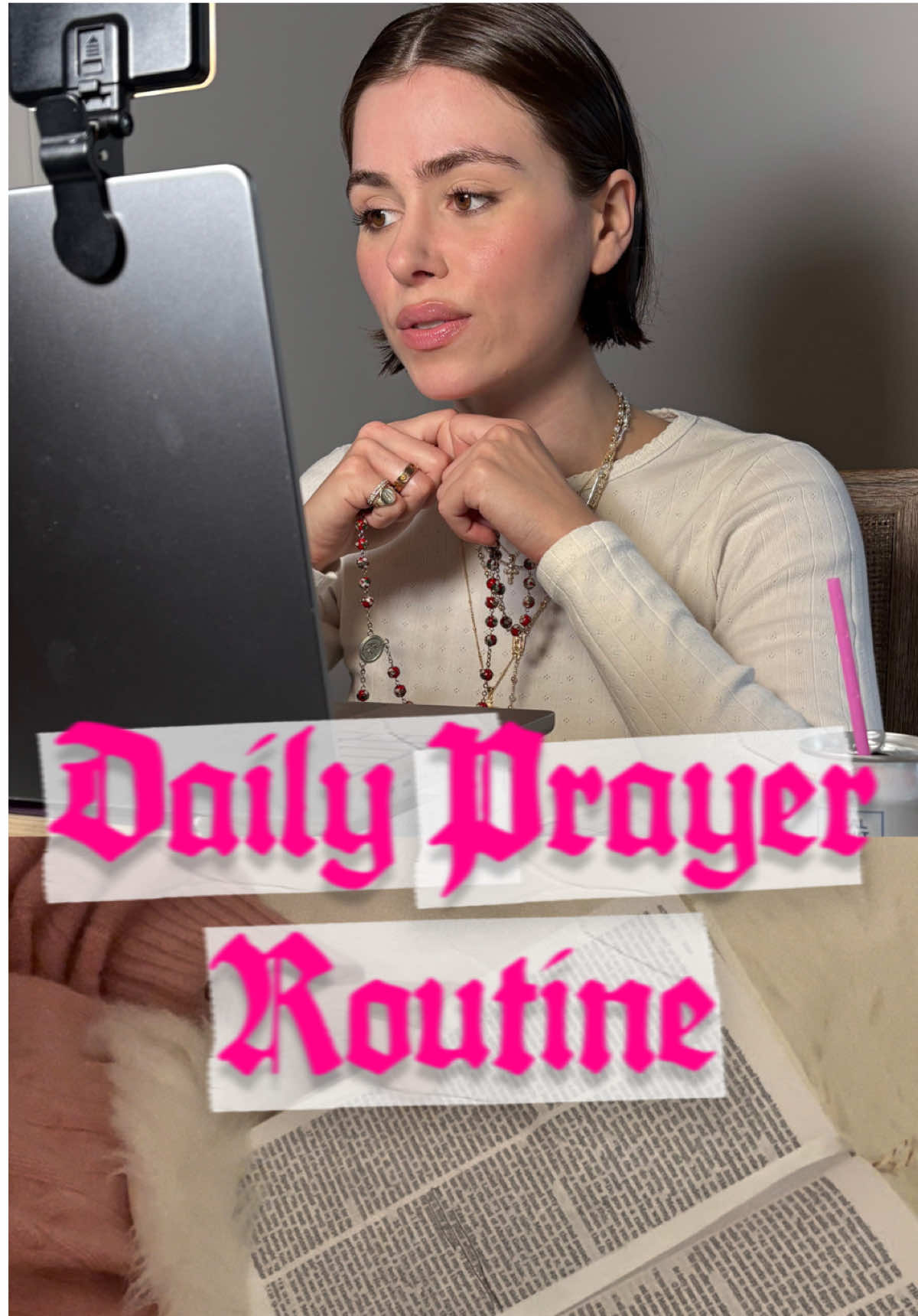 My daily prayer routine!! By blending | thewaronbeauty (@thewaronbeauty)