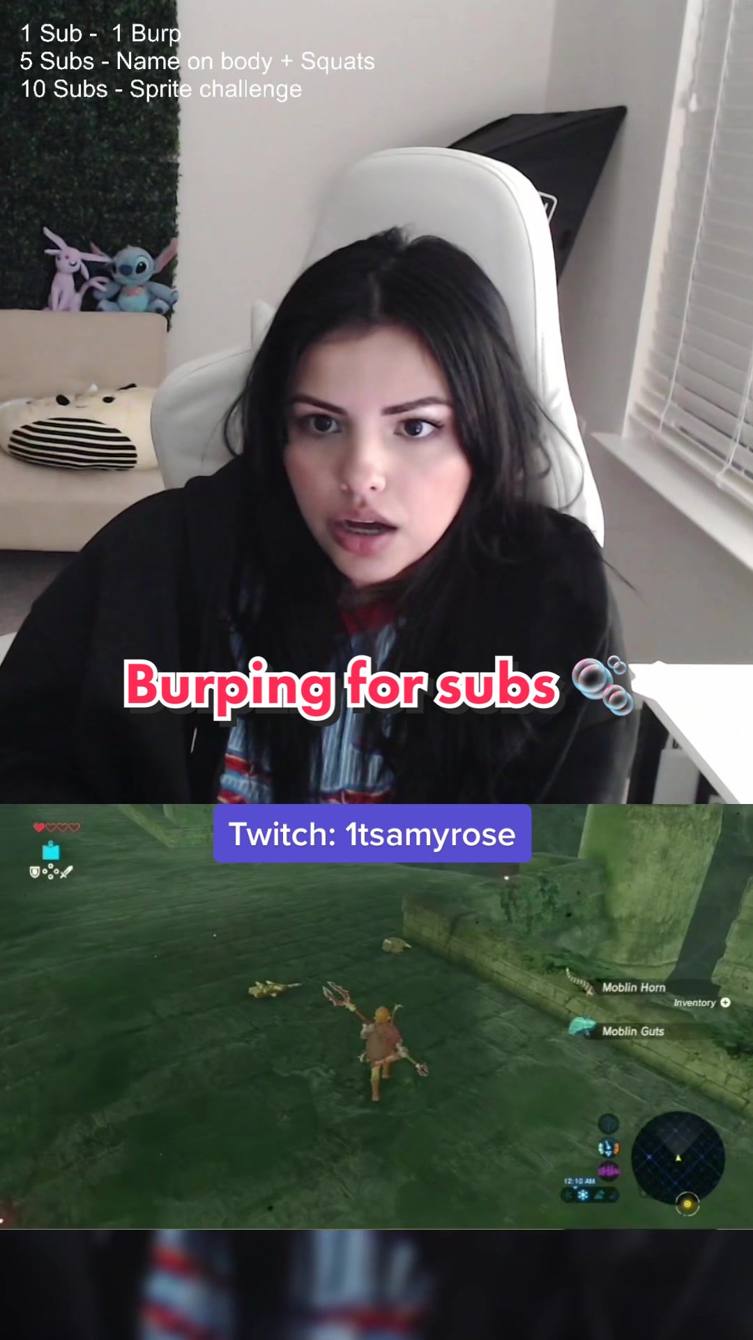 I like to burp for my subs 🗣️ | Amy Rose (@amyrose.clips)