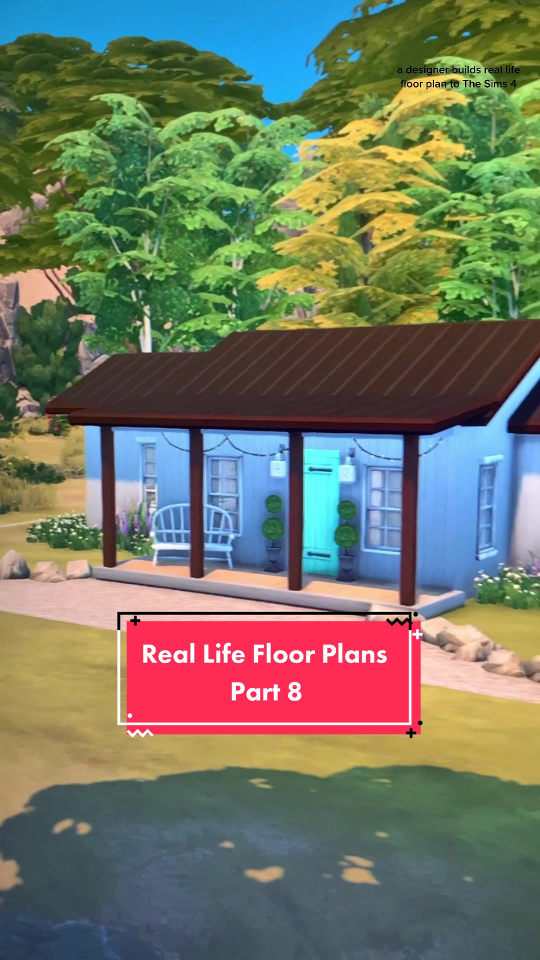 Designer Builds Real Life Floor Plans | SimsWithBritt (@simswithbritt)