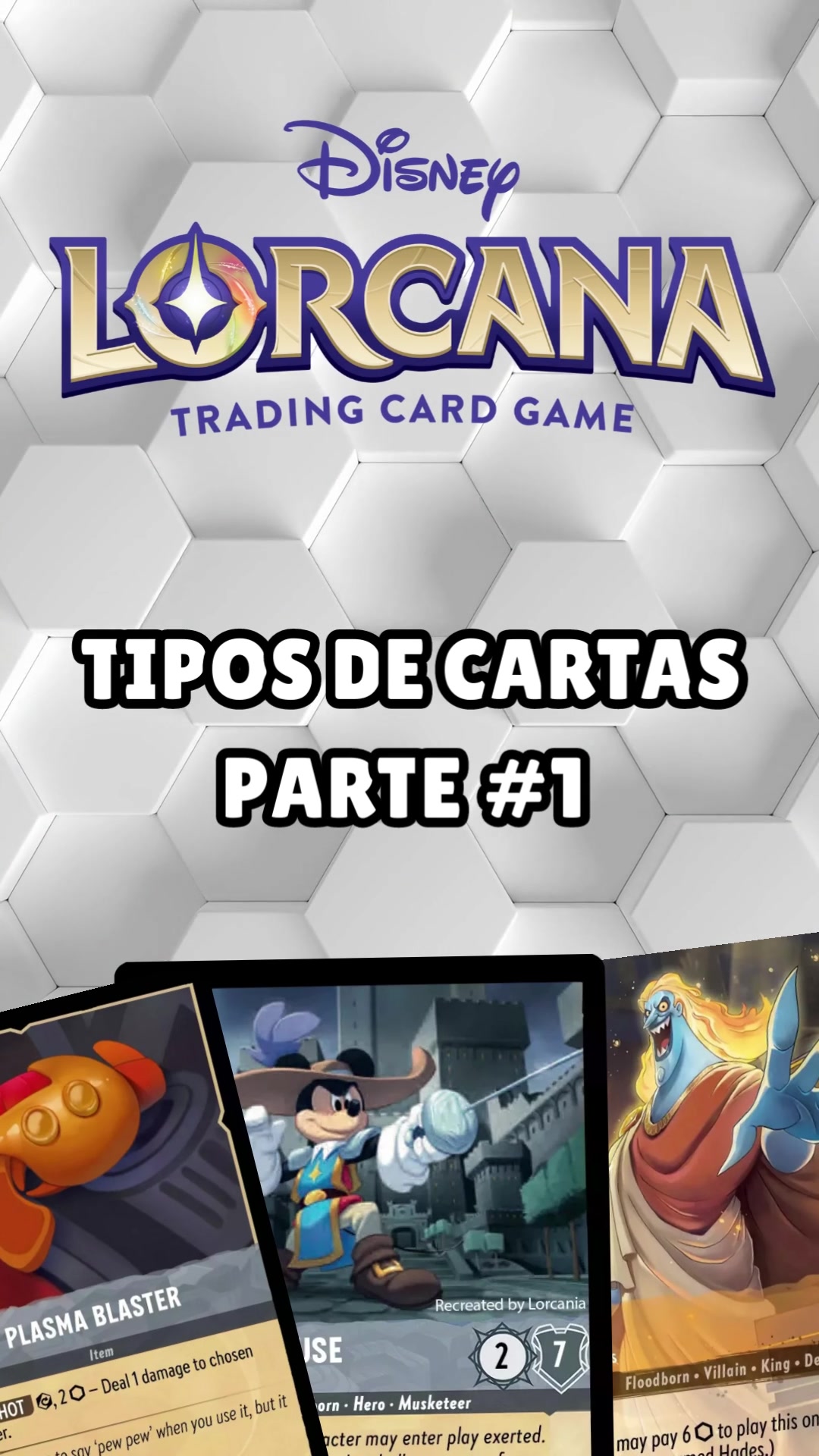 Tipos de cartas de Disney Lorcana | Disney_Lorcana (@disney_lorcana)