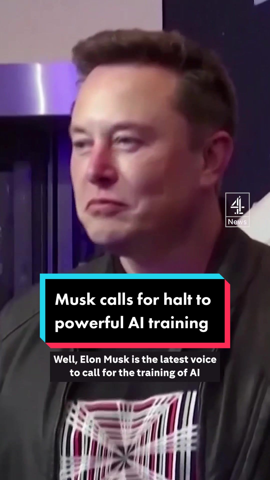 Elon Musk is urging training of AI | Channel 4 News (@c4news)