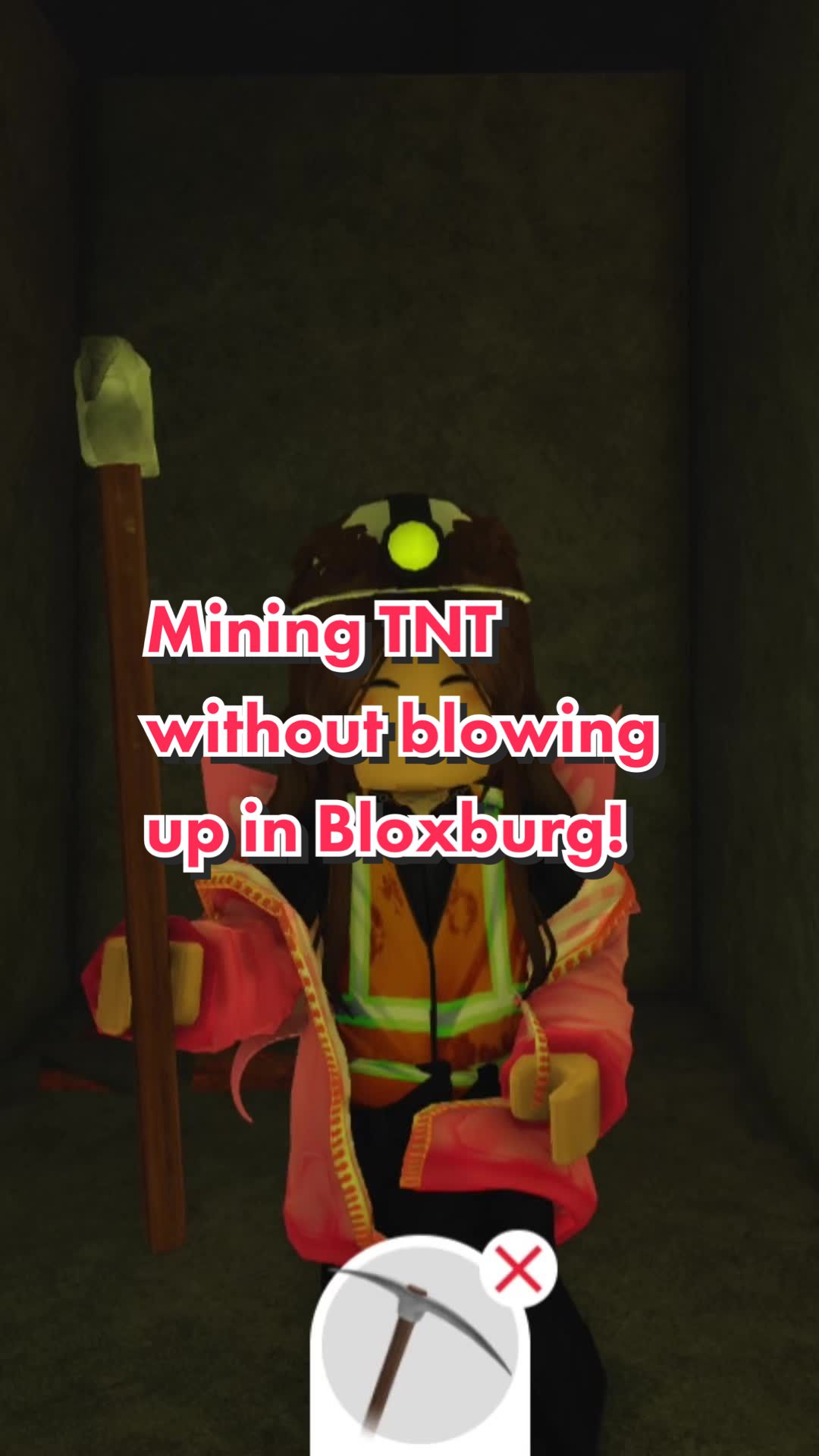 How to mine TNT in the bloxbirg caves | Mythix (@mythical_xo)