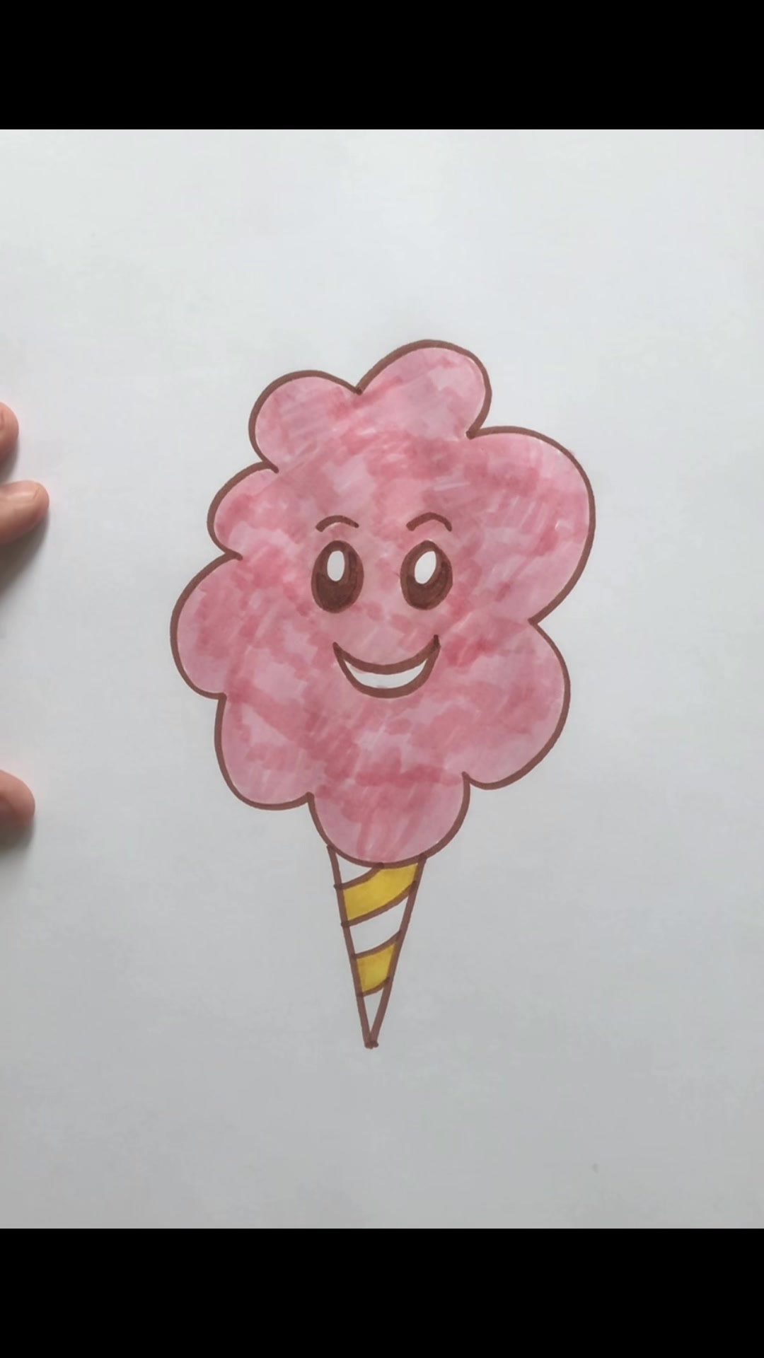 How To Draw Cotton Candy. How to draw | Easy drawing for everyone ...
