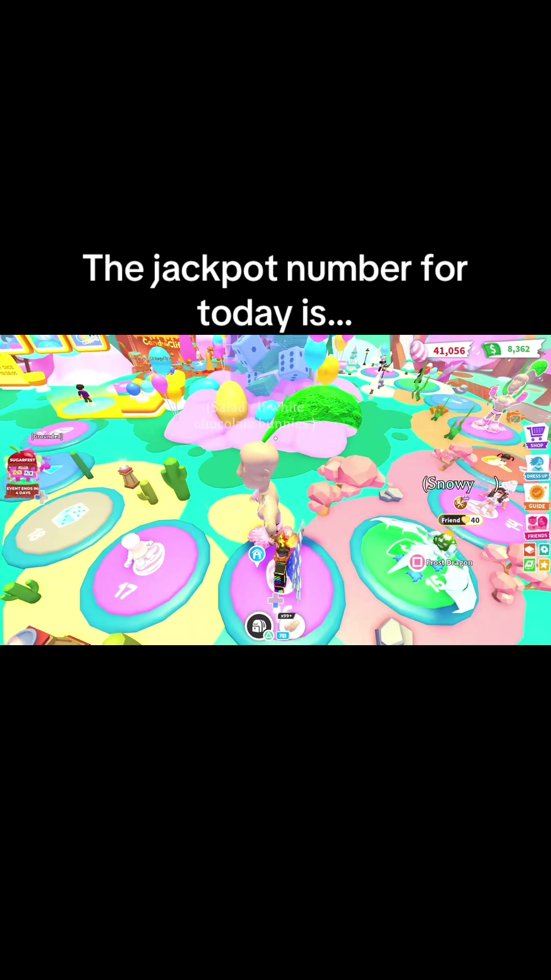 Adopt me jackpot number April 9th (for | funkysal4d (@funkysal4d)