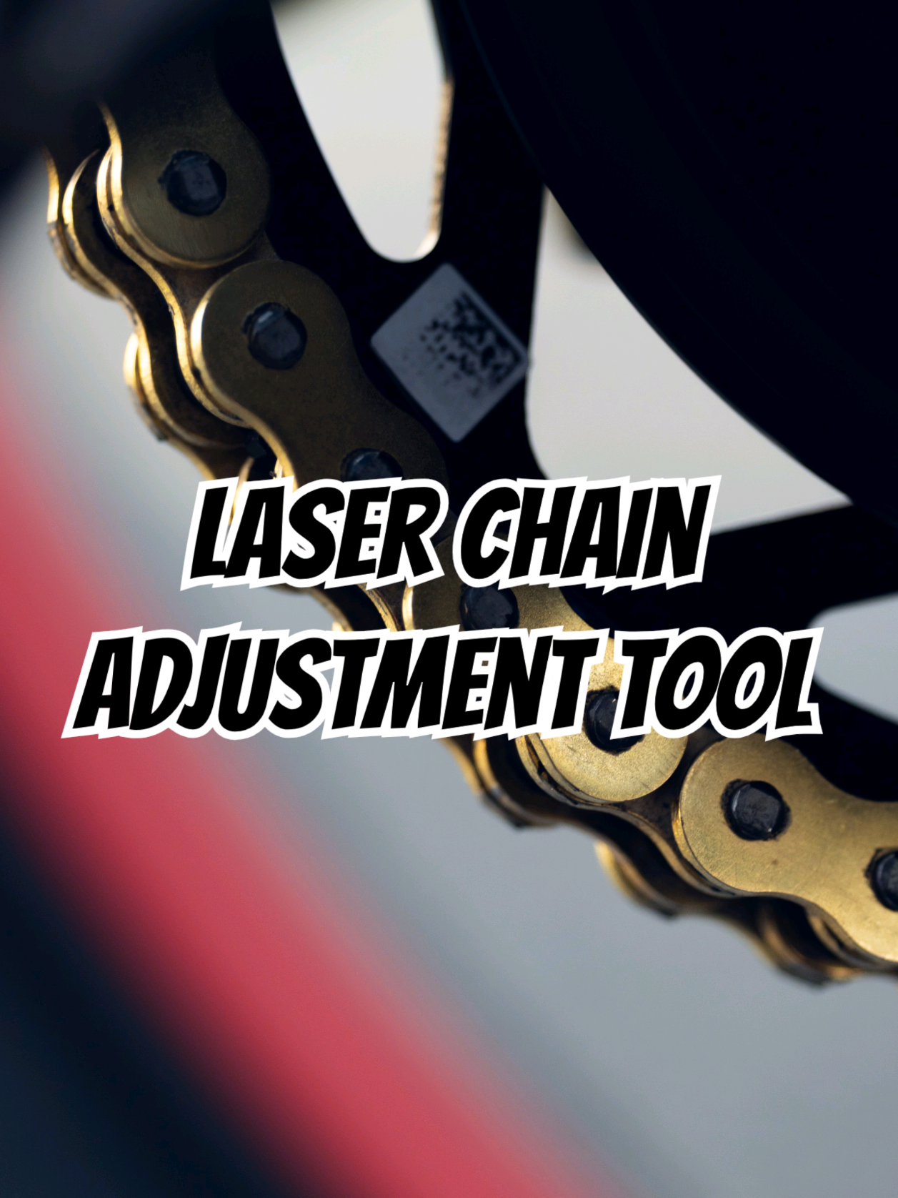 Motorcycle laser chain alignment tool | #OMGBUILDS (@omgbuilds)