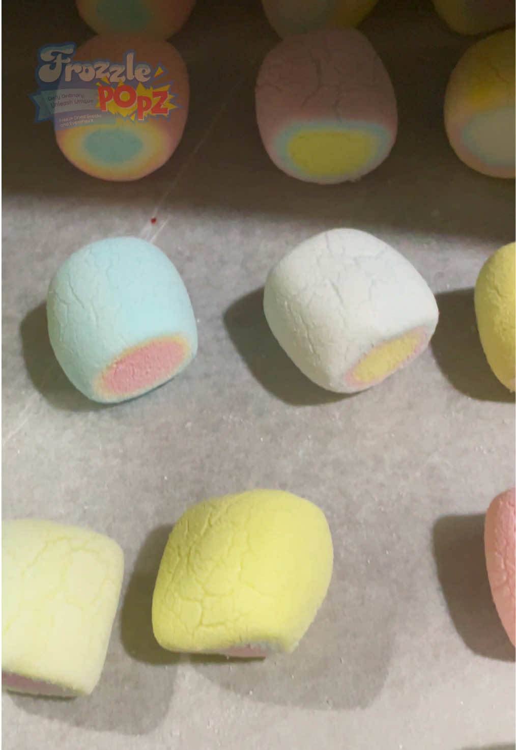 Wait... that's a marshmallow?! 👀 | Frozzle Popz (@frozzlepopz)