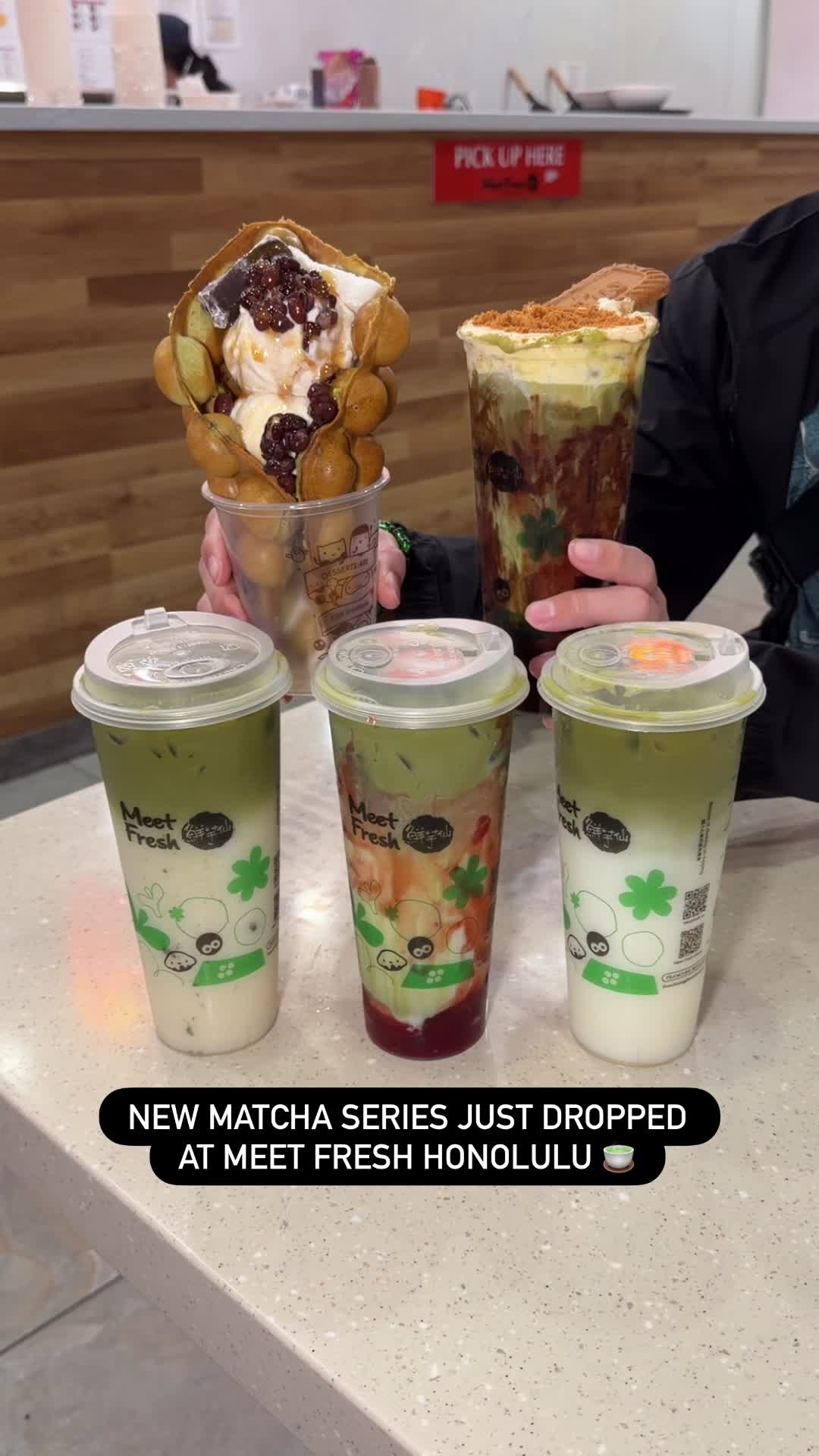 🎥 New Matcha series just dropped at | T (@hawaii_foodaholic)