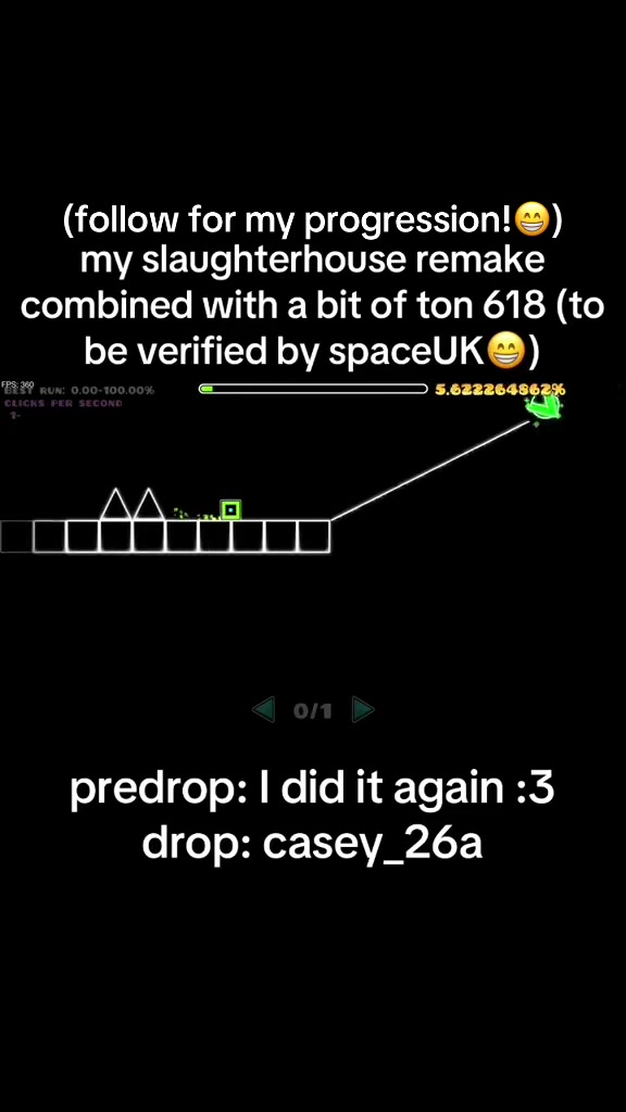 geometry dash gd slaughterhouse remake | I did it again :3 (@idid_it_again)
