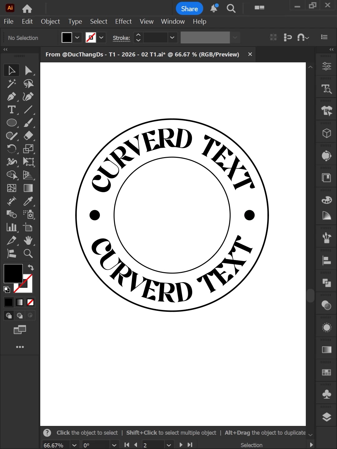 Adobe Illustrator 2026 - All the tips | Đức Thắng Ds (@ducthangds)