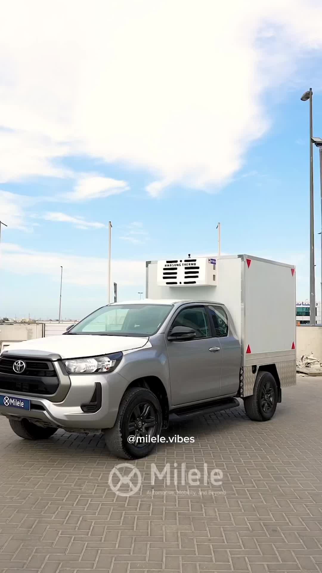 Toyota Hilux Chiller Truck: Keep it | Milele Vibes (@milele.vibes)