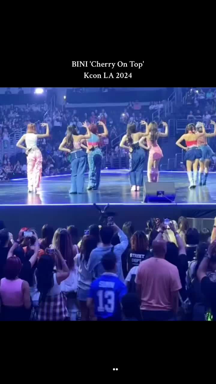 BINI at KCON LA 2024 #bini #kconla2024 | musichanges (@necrus)