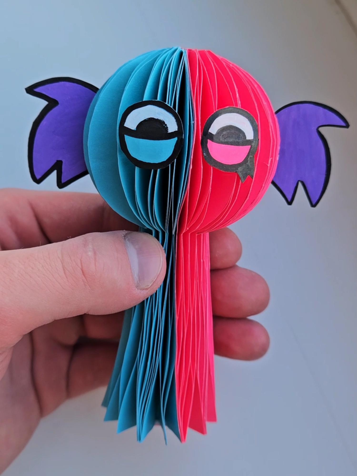 DIY paper craft Sprunki OC SemiHemi | Fun Corn 🌽 (@funcorn1)