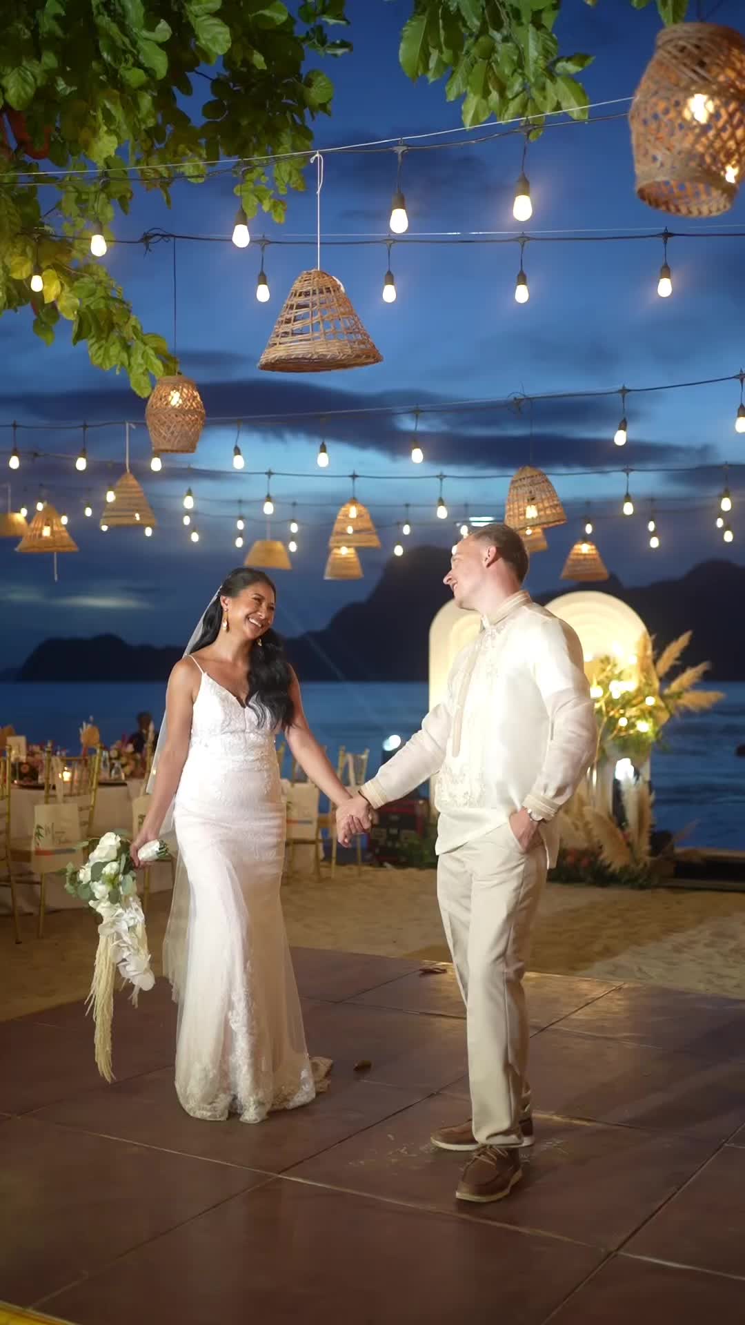 Modern Boho Filipiniana Beach Wedding | bloomdefleureventstyling ...