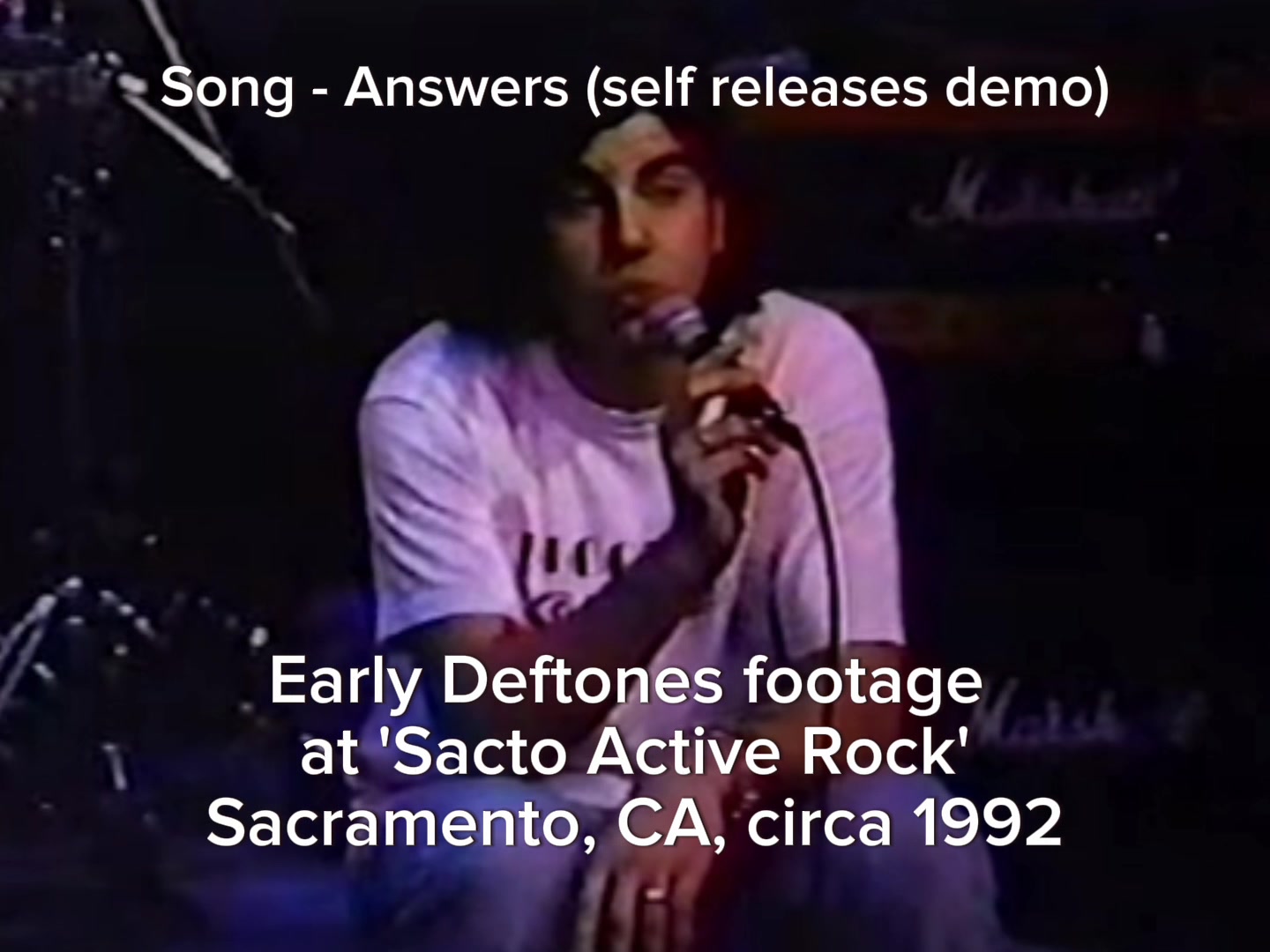 Early Deftones footage at 'Sacto | Muzza (@mighty_muzza.films)