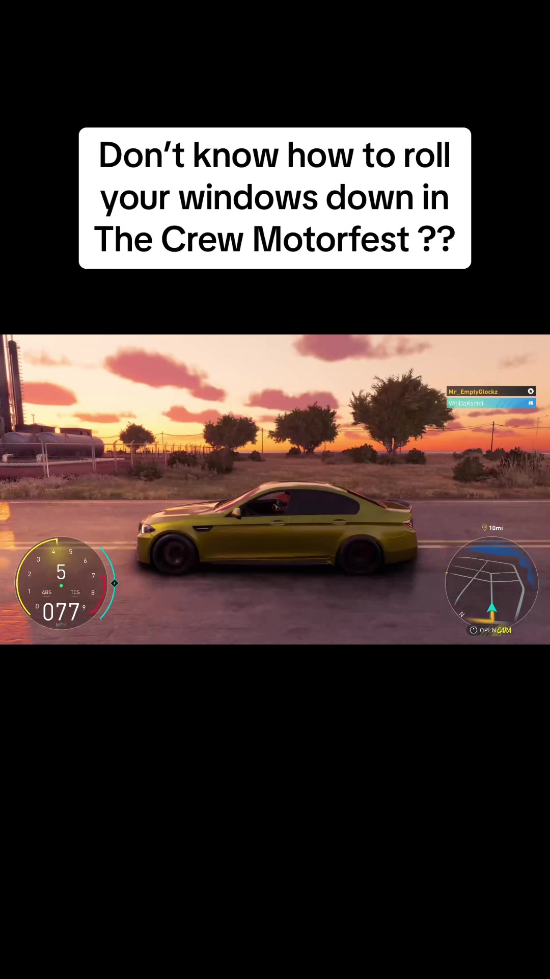 HOW TO ROLL DOWN YOUR WINDOWS IN | 4 The Streets Gaming🚦🏎️💨⚠️ ...