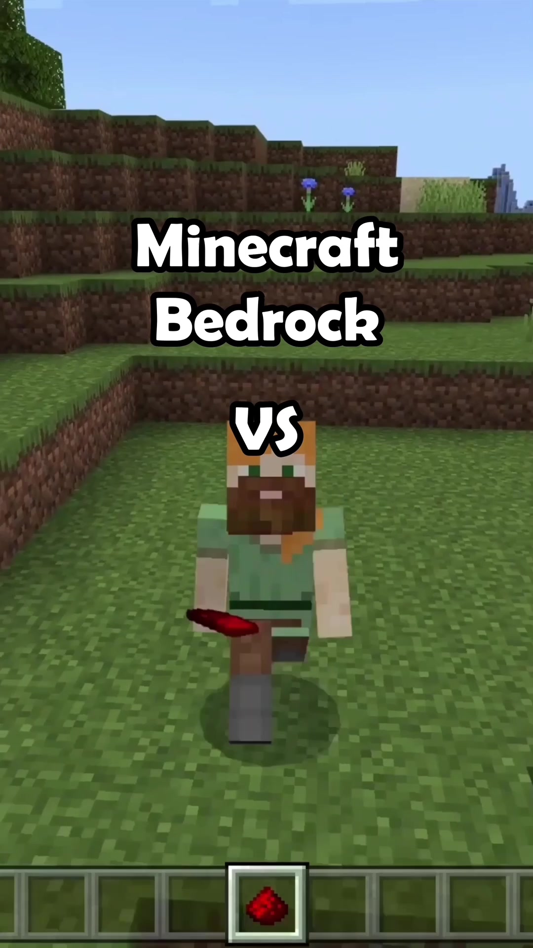 3 differences between Minecraft bedrock | 5h1tty Minecraft Builds ...