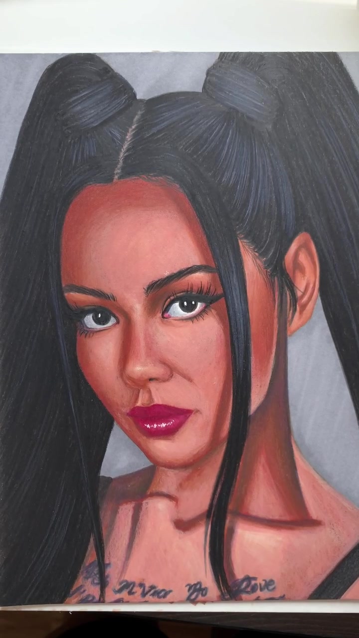 Bella Poarch drawing! ️ @bellapoarch | 🥰🥺 (@artofkristina)