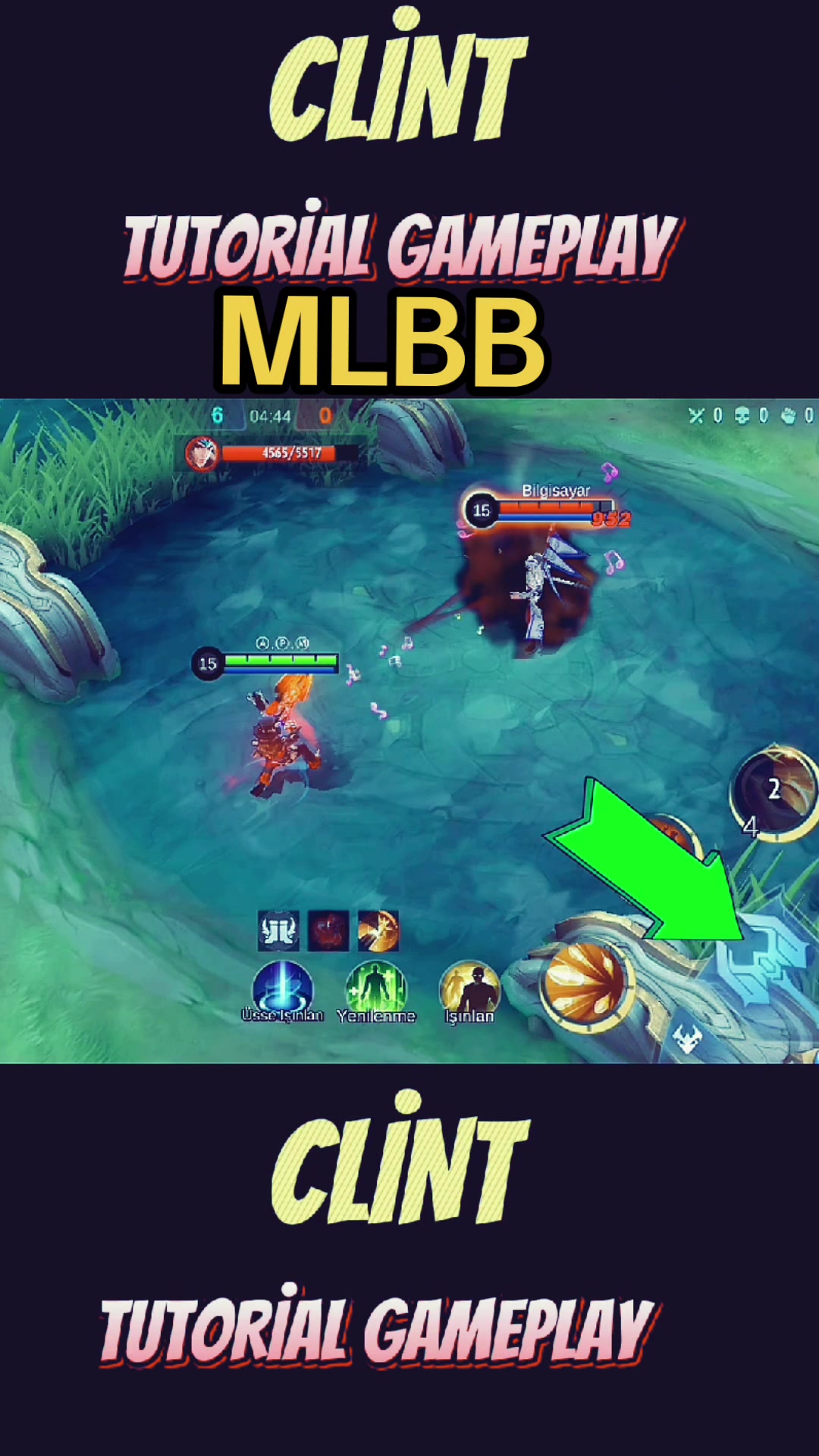 Clint Tutorial with Adc Pro Mlbb | Ronaaa (@ronaaamlbb)