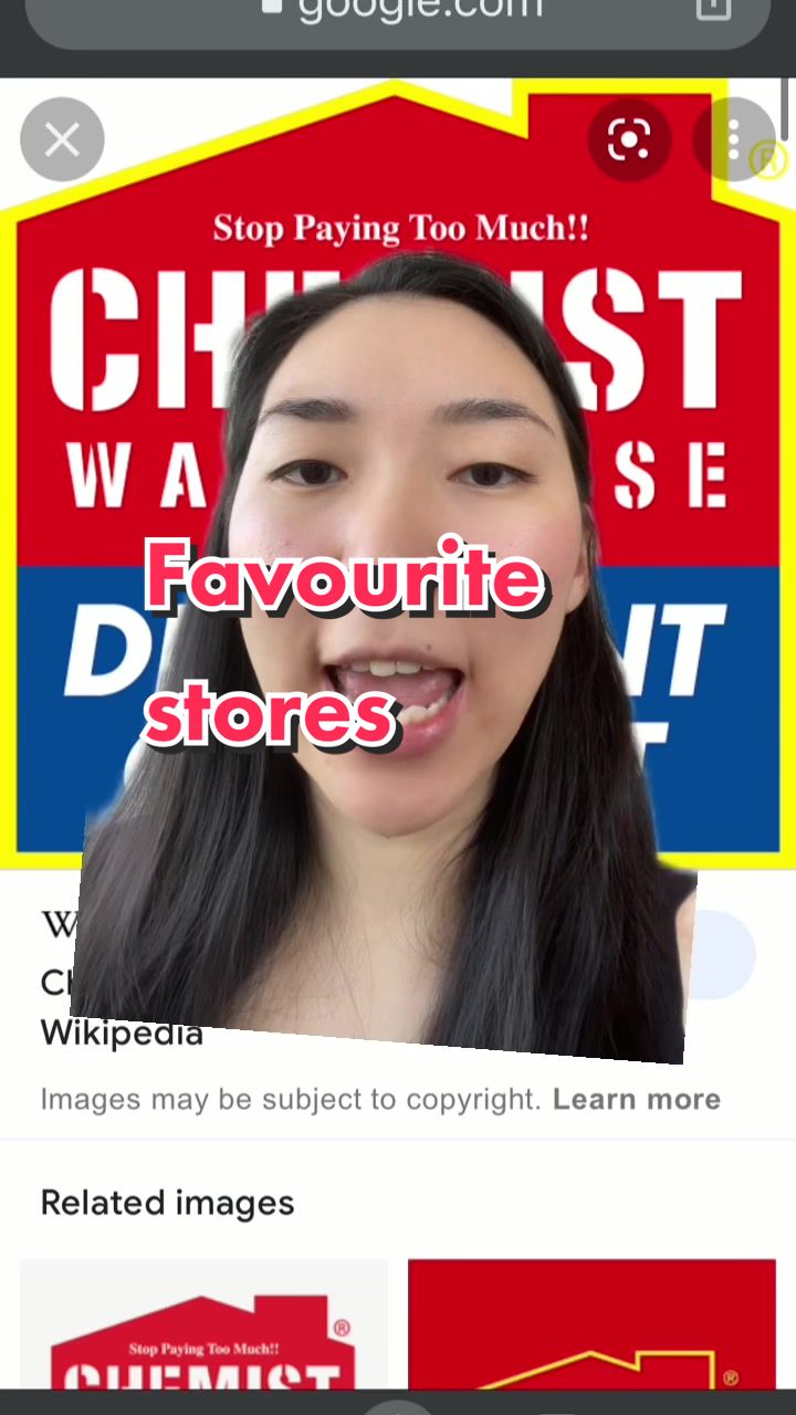 #ad Chemist warehouse always and 5eva | Jenny Tian (@nomnomjenny)