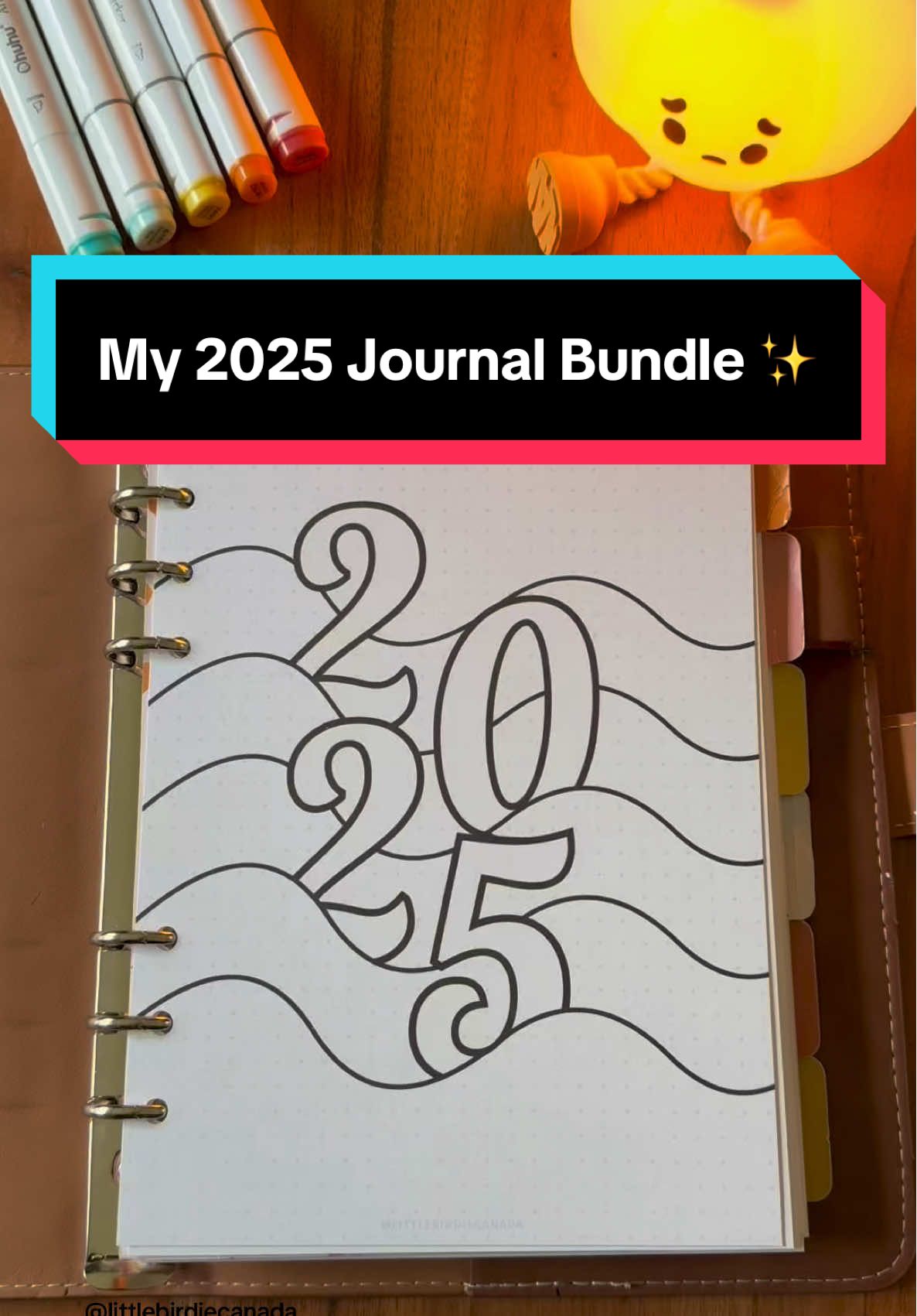 My 2025 bullet journal bundle 🥰📚 The | littlebirdiecanada ...