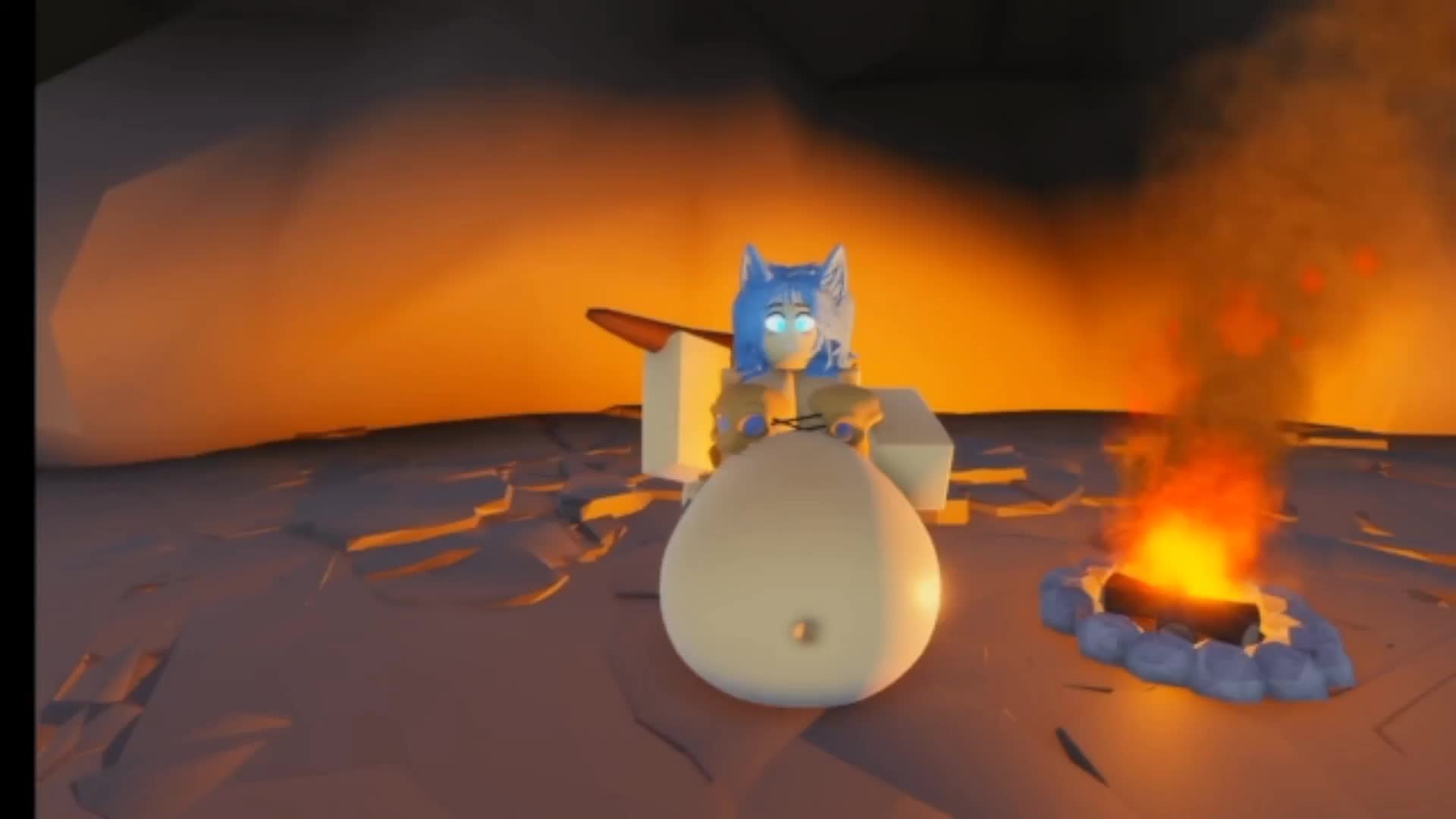 Cavewoman Vore Roblox Vore Anim Rainbow Piece Komkrit704