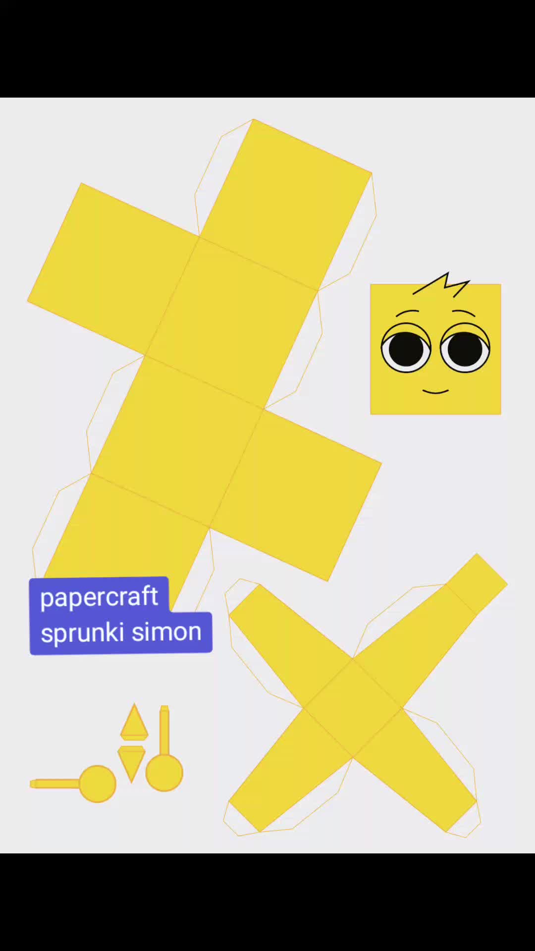 sprunki papercraft gratis en | papercrafthero (@papercrafthero)