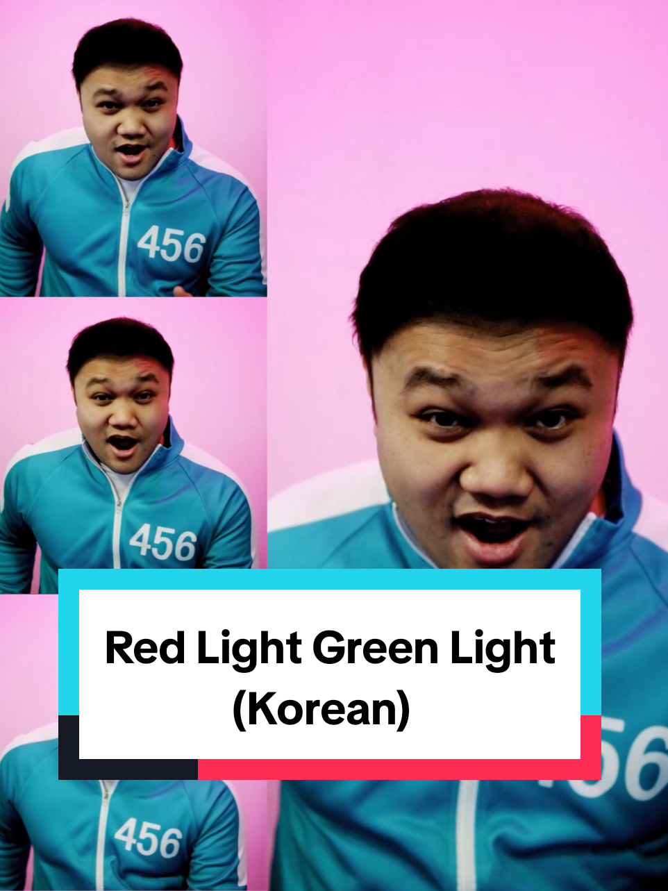 Red Light Green Light Korean ver. Acapella - Raniel Herco - Tiktok videos with song