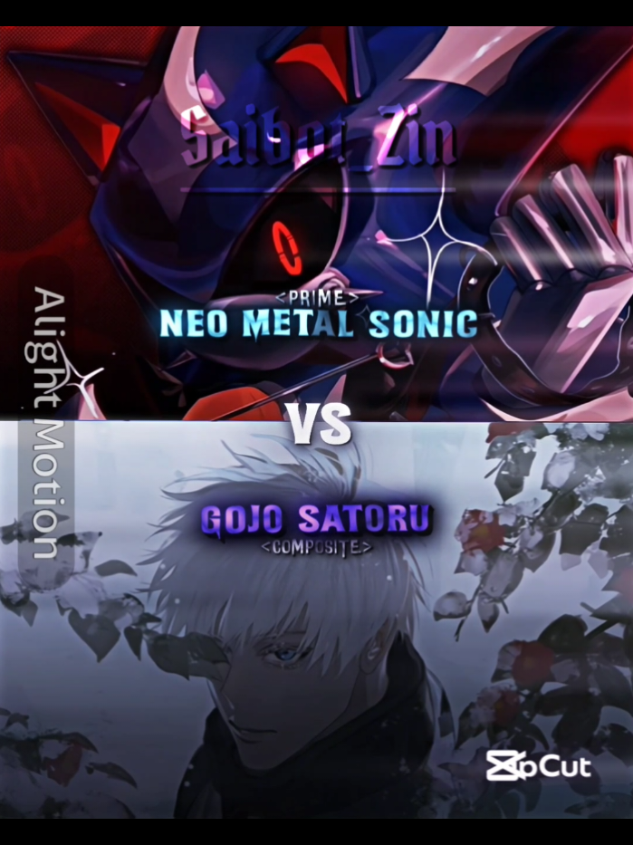 Neo metal Sonic VS Gojo satoru // this | 𝗦𝗔𝗜𝗕𝗢𝗧_𝗭𝗜𝗡 (@saibot_zin)