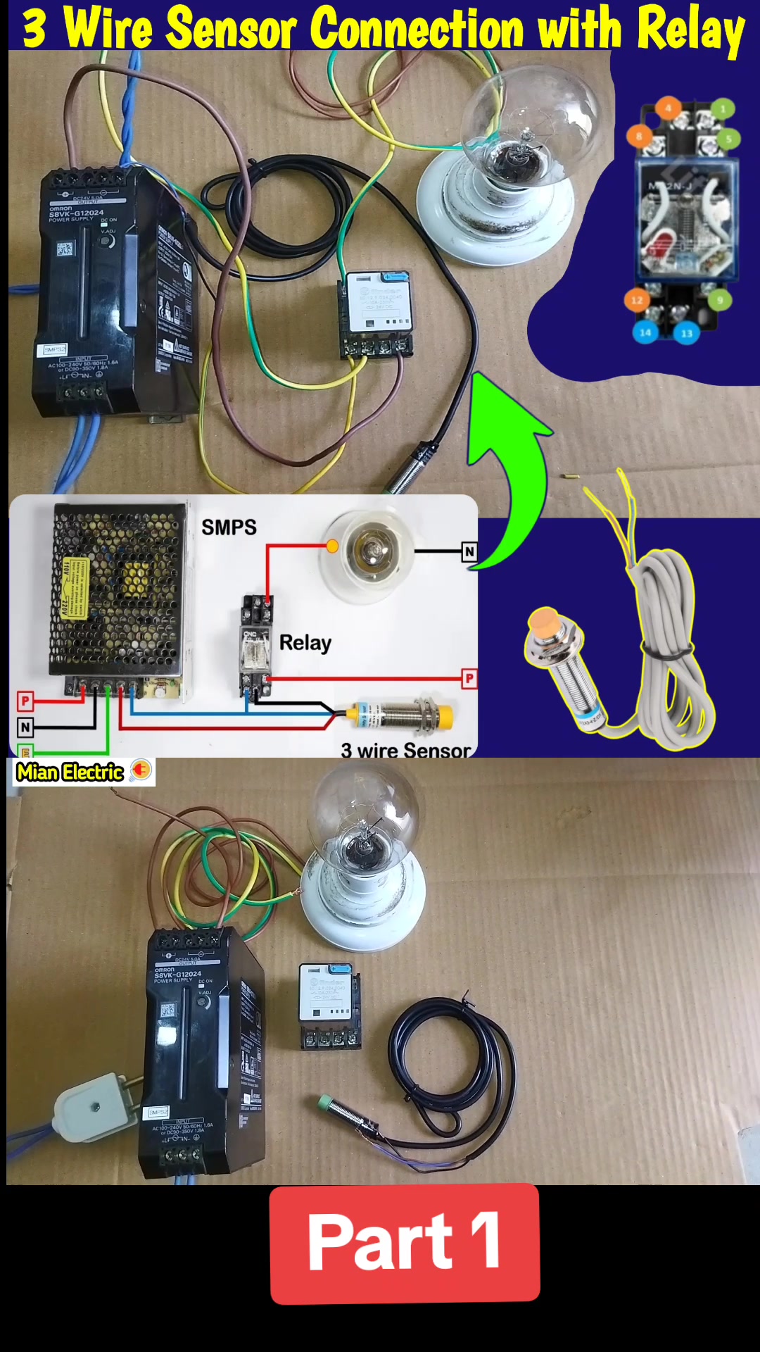 Part 1/ 3 Wire NPN Sensor Wiring | Mian Electric (@mianelectri)