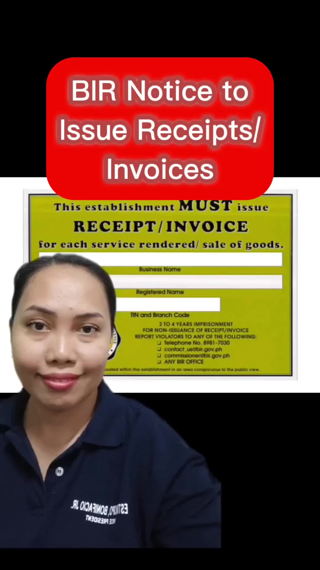 BIR Notice to Issue Receipt/Invoice | Iza Estinopo (@izaestinopo)