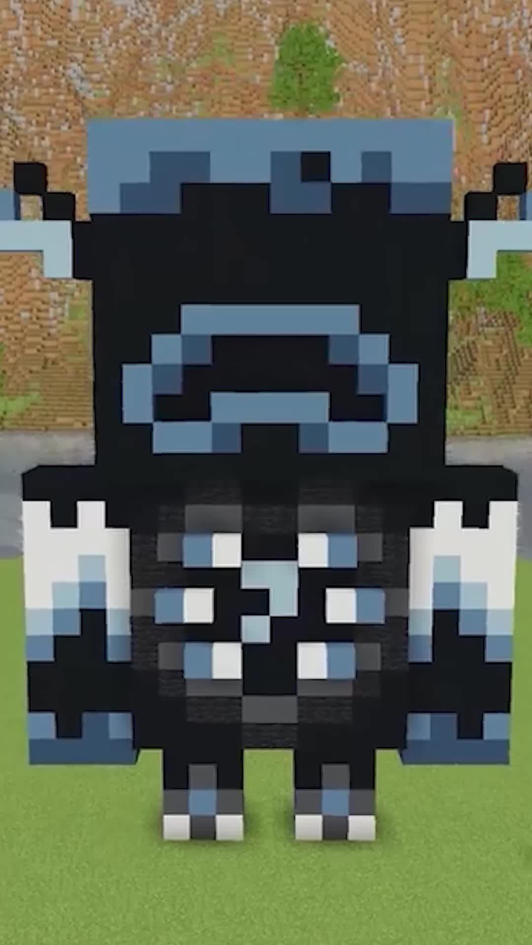 Minecraft WARDEN STATUE HOUSE BUILD | NOOB MINERS (@noobminers)