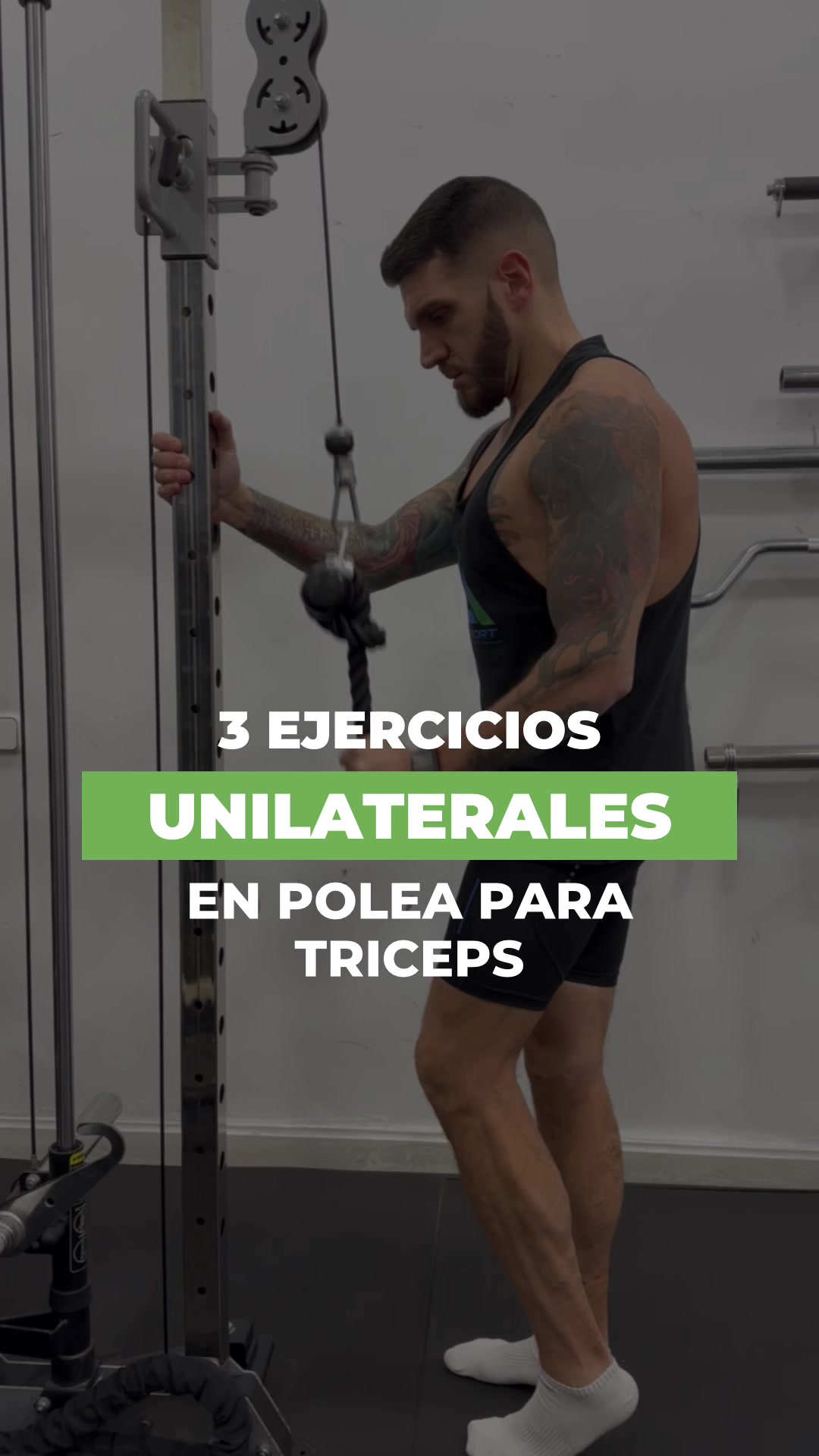 3 Ejercicios unilaterales en polea para | NERSPORT (@nersport_)