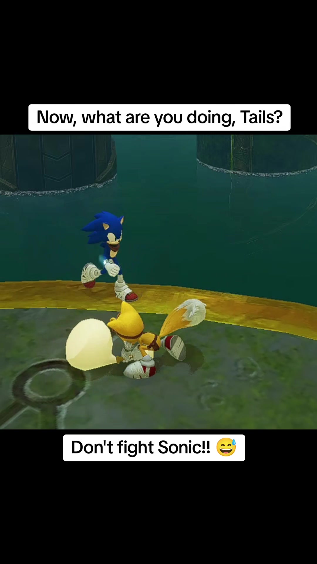 Tails, don't fight Sonic! He is | Tails (@tailsmeboy)