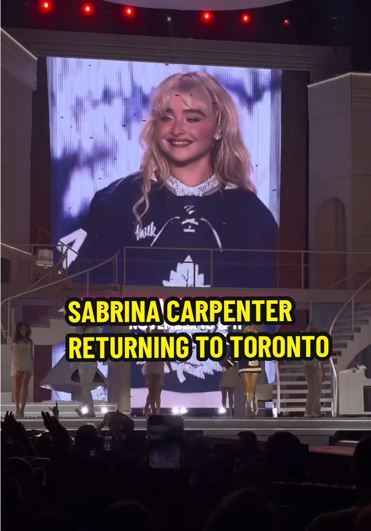 Sabrina Carpenter Returning to Toronto | Celia Urbalejo Radio ...