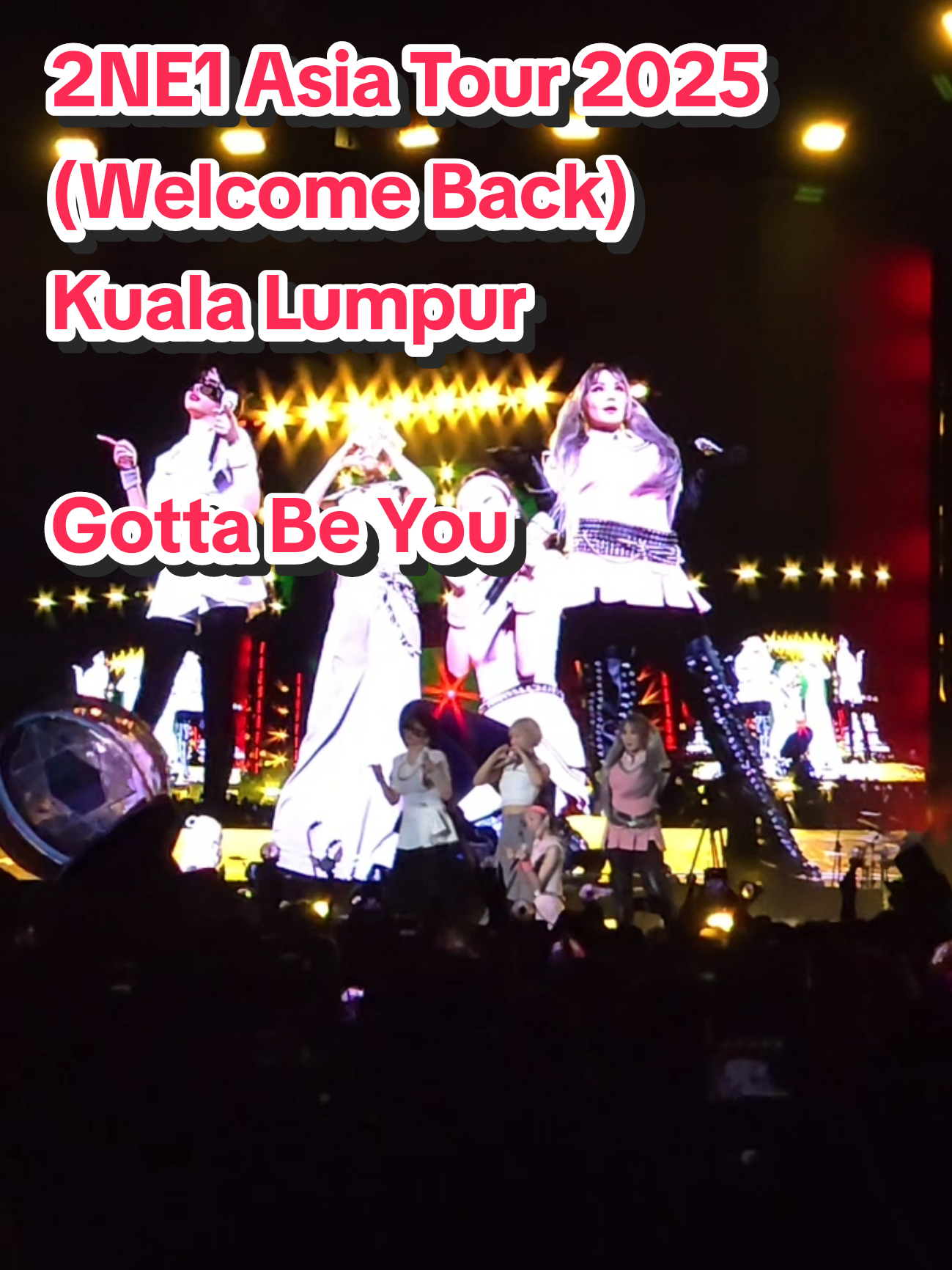 2NE1 Asia Tour 2025 (Welcome Back) in | kpop.saranghae (@k.pop.saranghae)