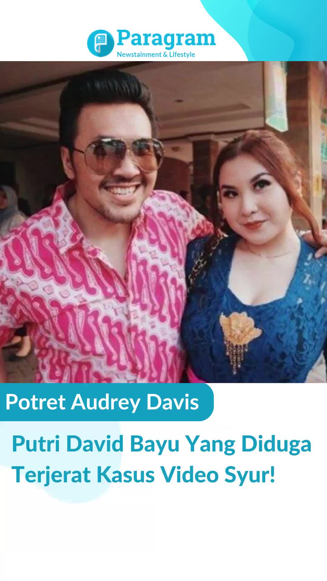 Potret Audrey Davis, Putri David Bayu | Paragram.id (@paragram.id)