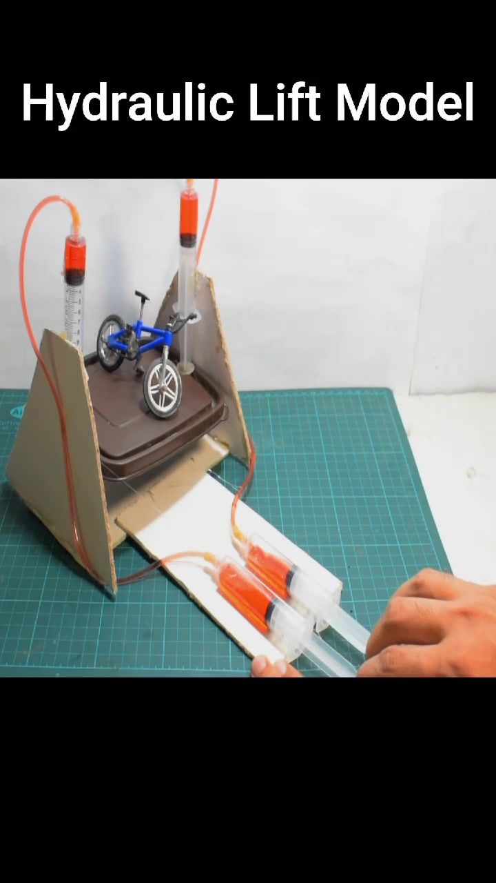 Best science Project - Hydraulic lift - | Expert Hand (@expert_hand)