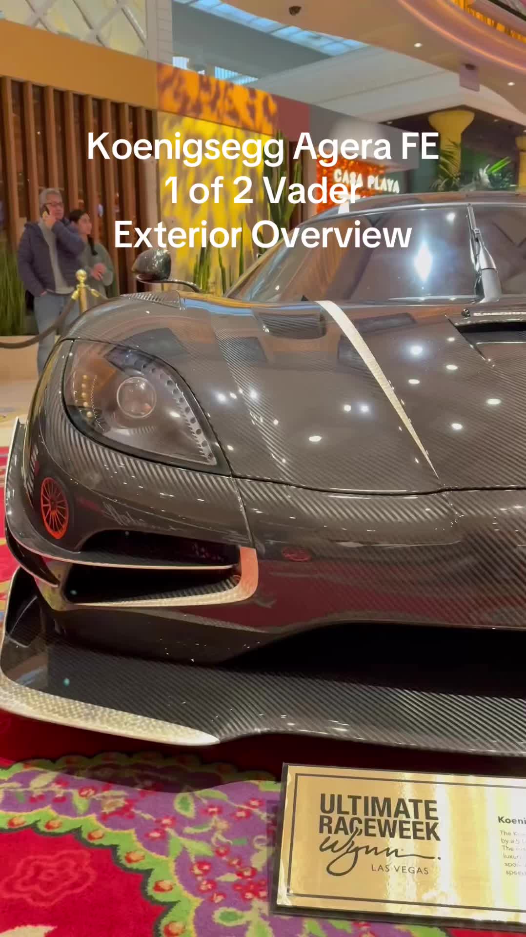 Koenigsegg Agera FE 1 of 2 Vader | Petrolhead Podcasts (@petrolheadpodcasts)
