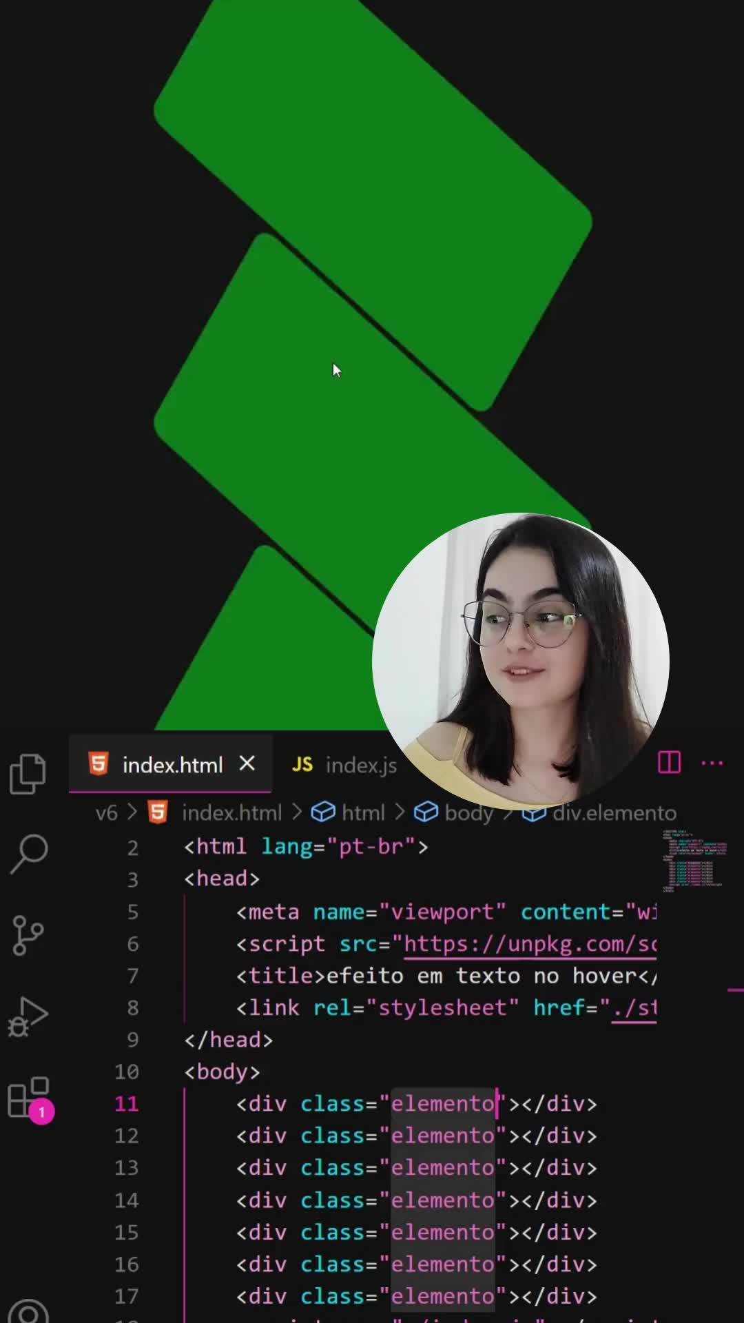 jeito simples de animar no scroll com | Ana (@anabcodes)