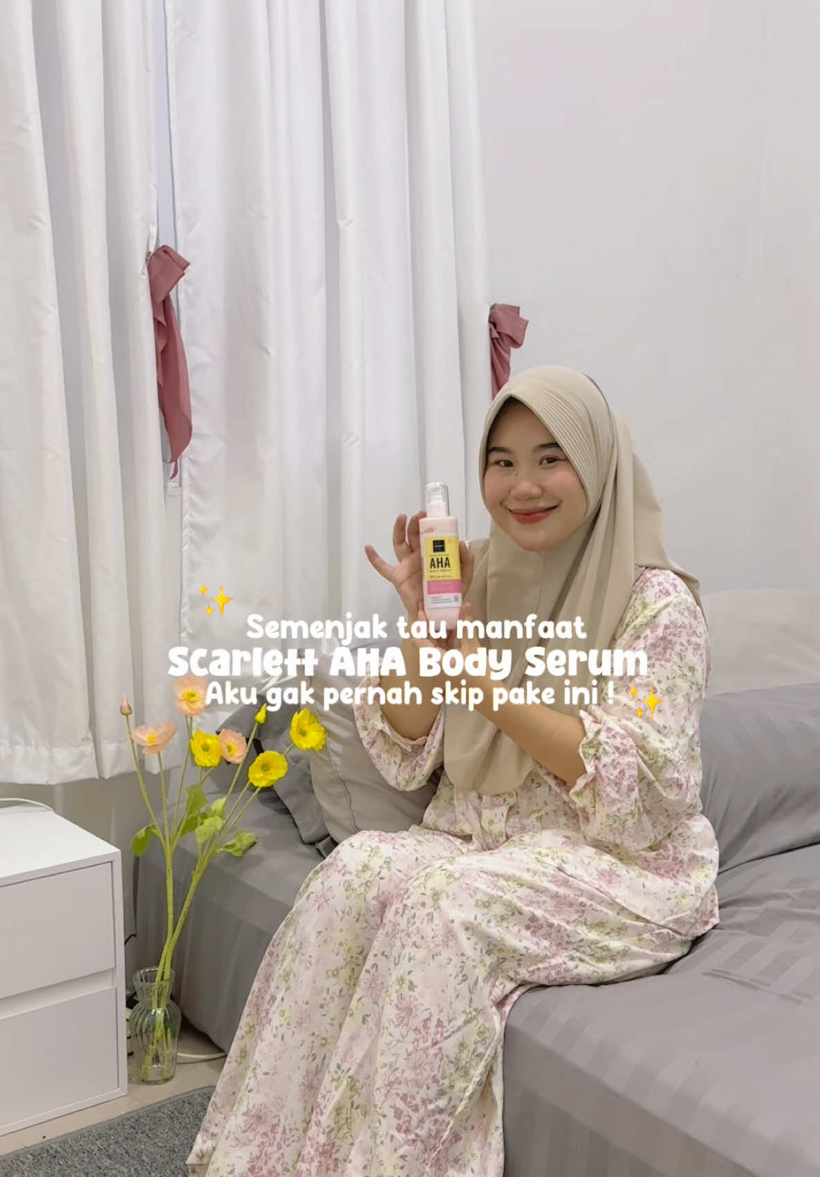 Semenjak tau manfaat body serum aku gak | •Ninn𐙚 (@ninaaharyani)