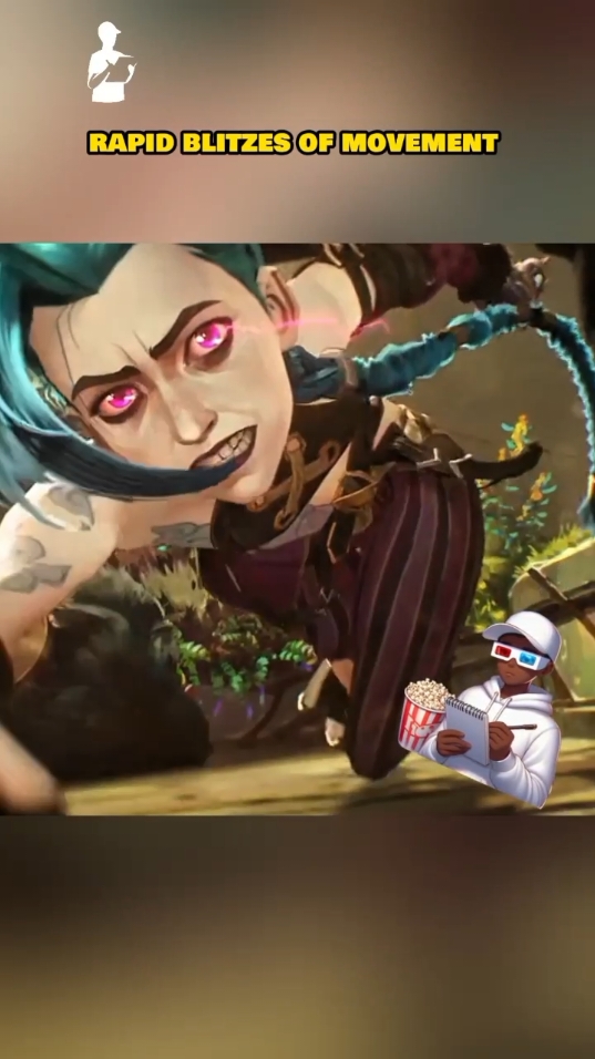 Jinx's Passive Ability In Arcane | | Mr. Retcon (@mretcon)
