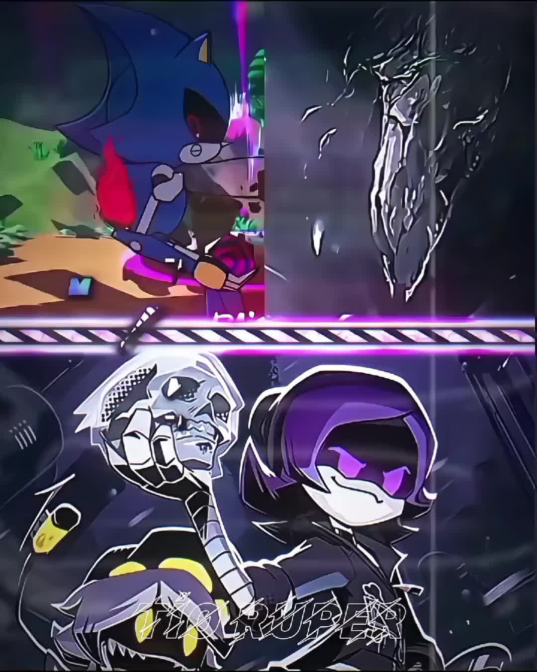 Metal Sonic/COMP y SCP-682 VS murder | Tío Overkill (@tio_ruper)