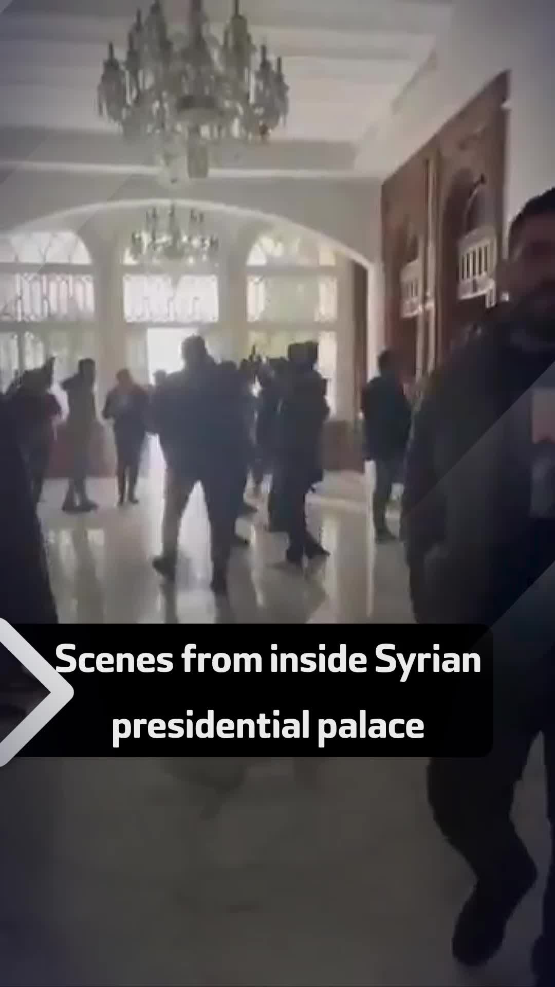 Scenes from inside Syrian President | Al Arabiya English (@alarabiya_eng)