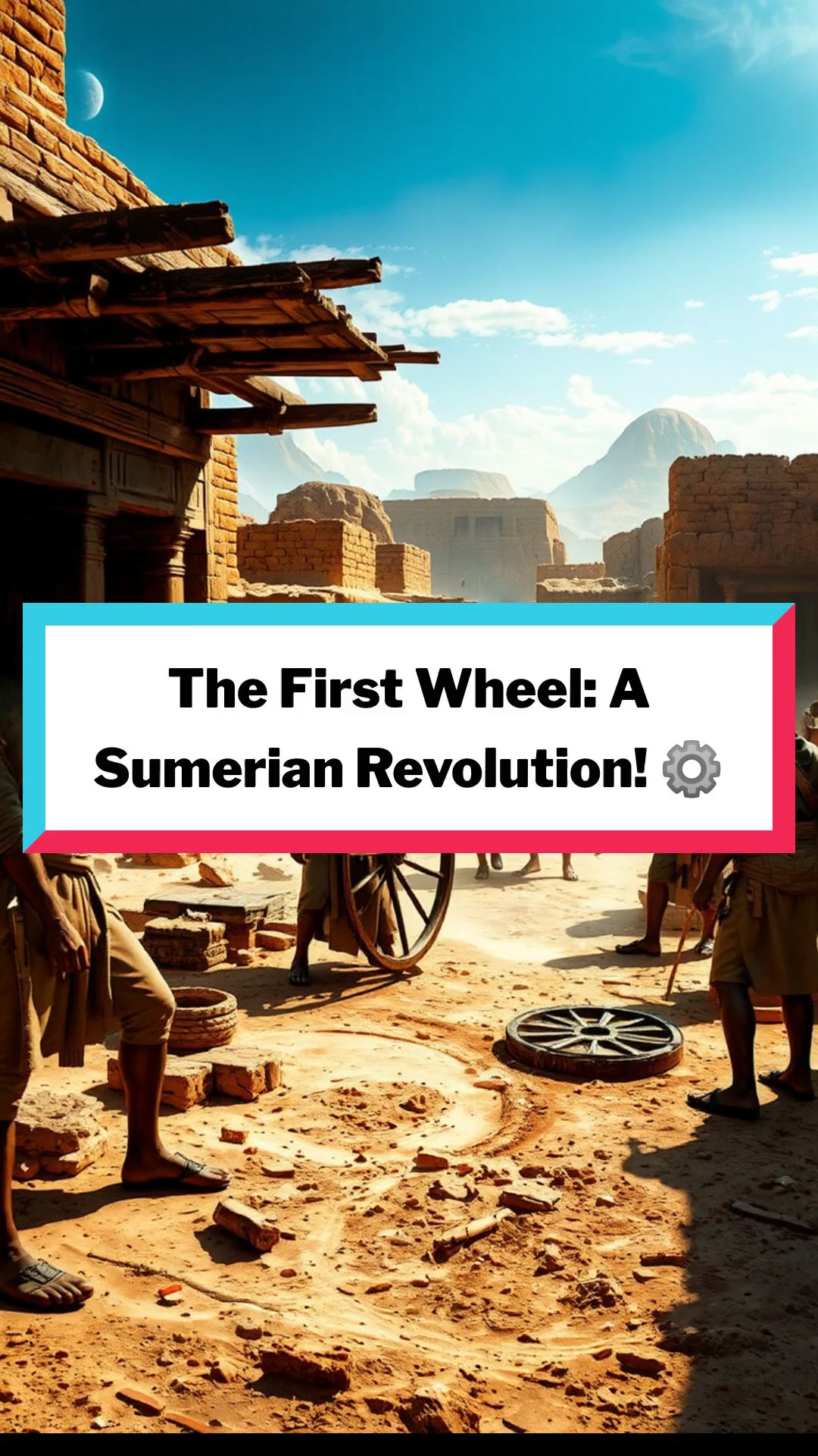 “Did you know the wheel was invented | History Tales (@taleshistoryai)