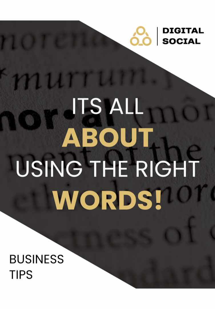 Its all about using the right words! 💪🏽 | Digital Social Kenya ...