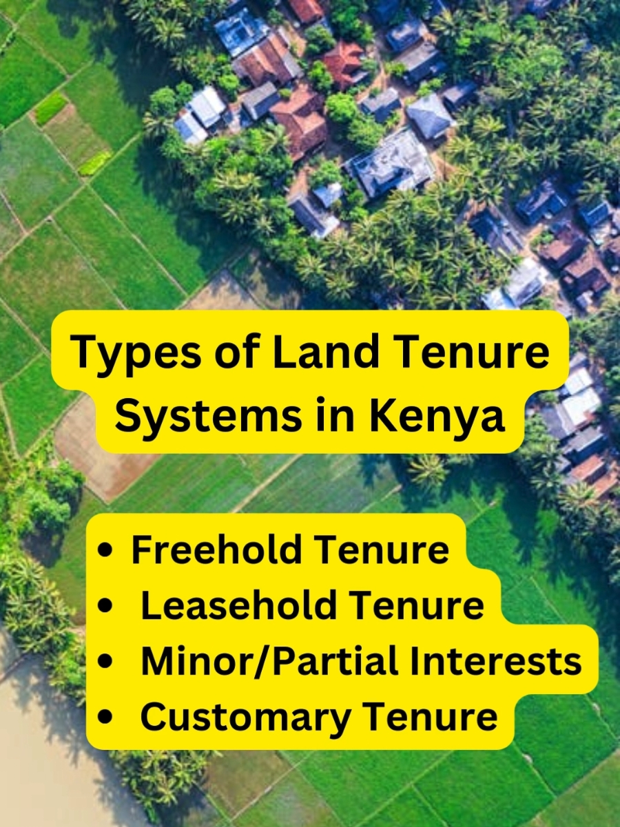 4 Types of Land Tenure in Kenya 🏡🌍: | I'm a land surveyor (@im.a.land ...